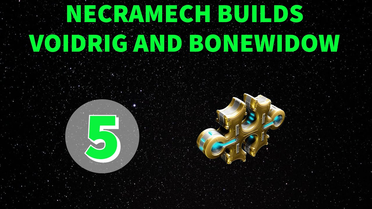 Warframe Guide: Voidrig/Bonewidow Necramech Builds - YouTube