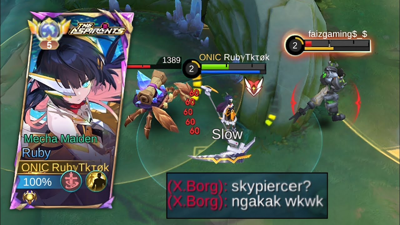 Detik-detik Ruby Maniac Lawan Xborg! Kasih Paham Ruby Skypiercer hehehe - YouTube