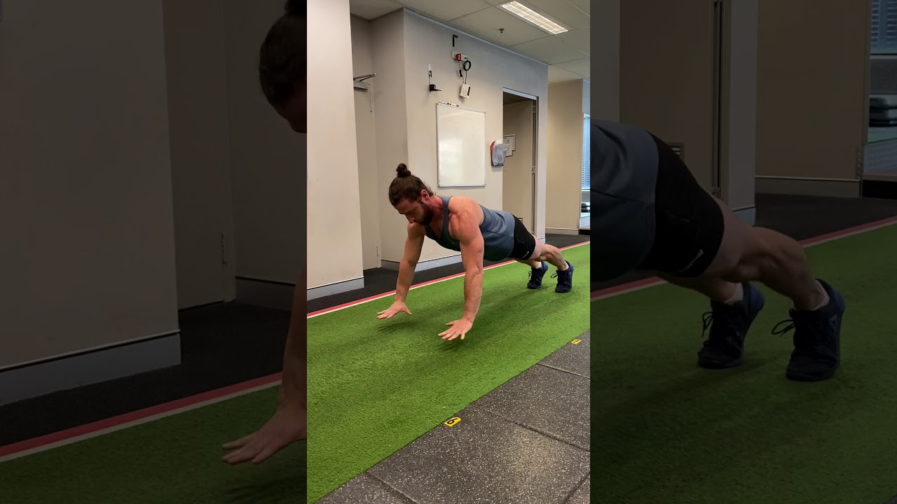Plyometric pushups - YouTube