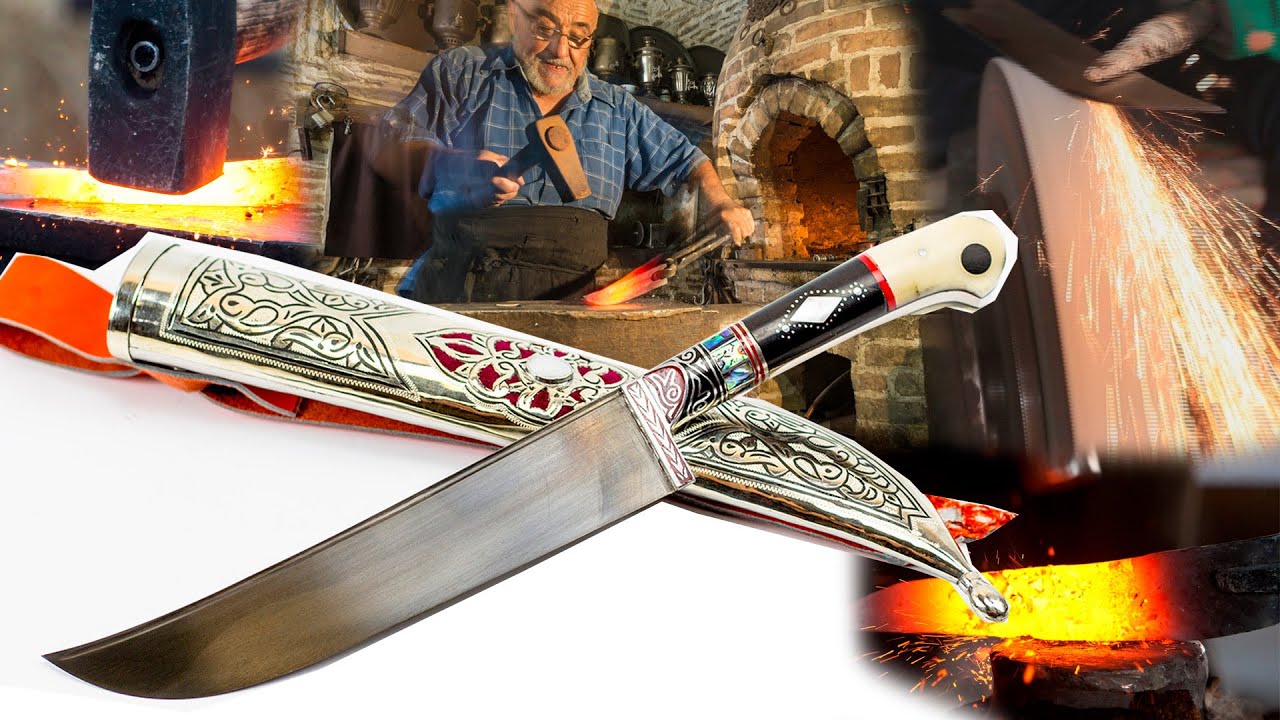 Preparation of national Uzbek knife | Подготовка узбекского ножа | o ...