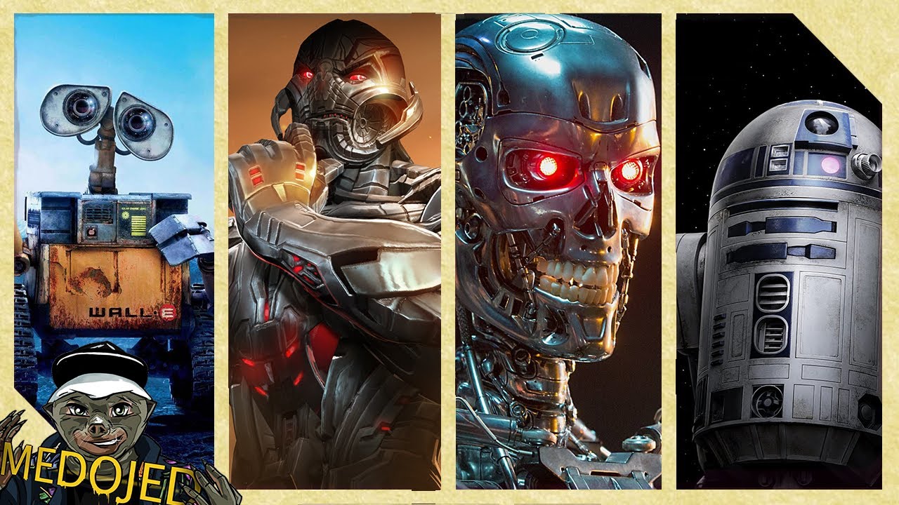 Top 10 Nejlepších Filmových Robotů - YouTube
