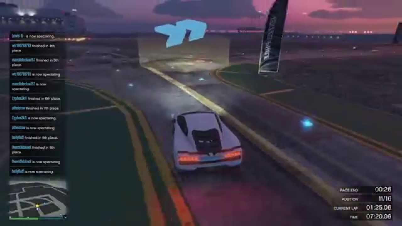 GTA Online: Runway Speedway (race) - YouTube