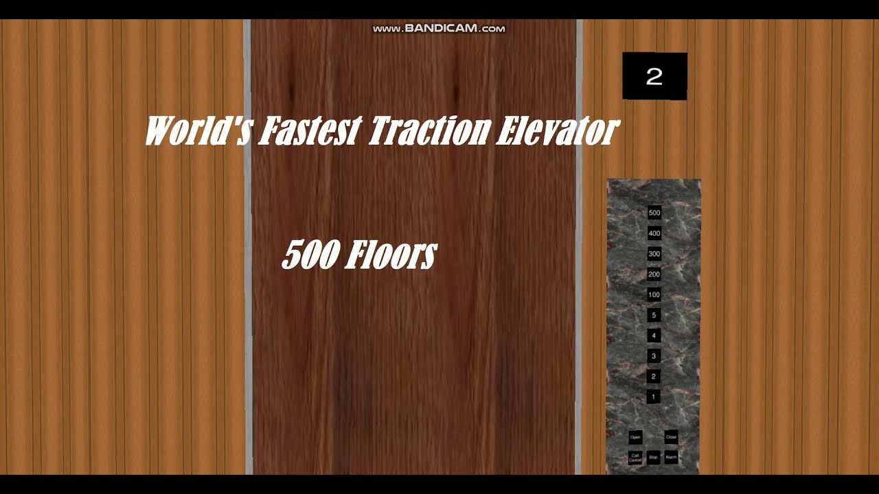 Skyscraper 2.0 Alpha 10 - Simple: 500 Floors (World's Fastest Traction ...