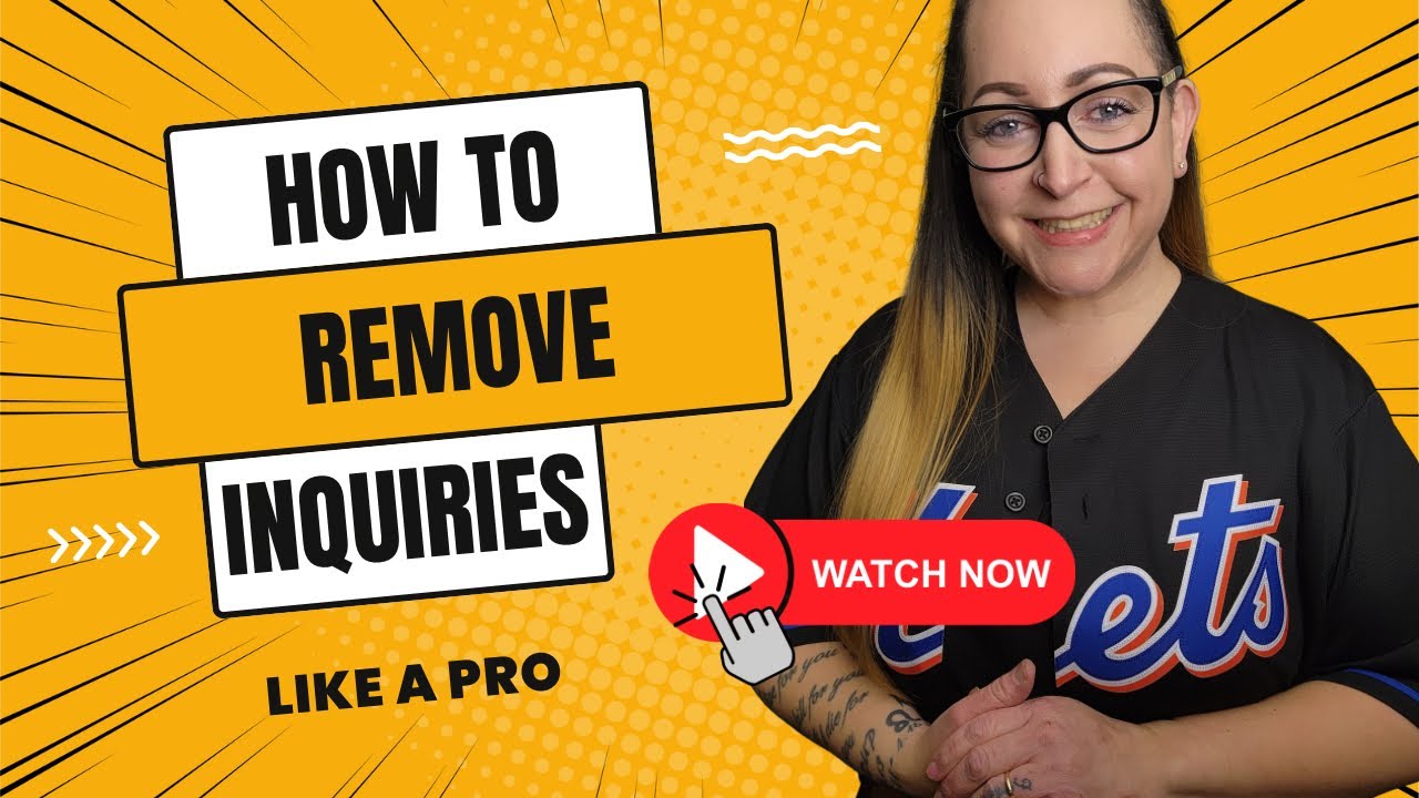 How to Remove Inquiries from a Credit Report FAST - YouTube