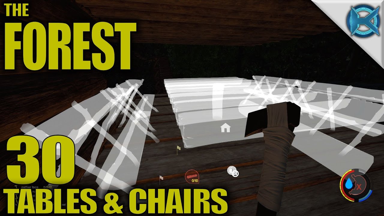 The Forest -Ep. 30- "Tables & Chairs" -The Forest Gameplay Let's Play ...