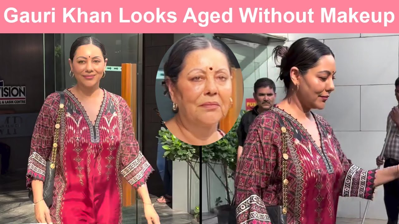 54 Years Gauri Khan Lost her Charm Suddenly Start Looking so Aged after ...