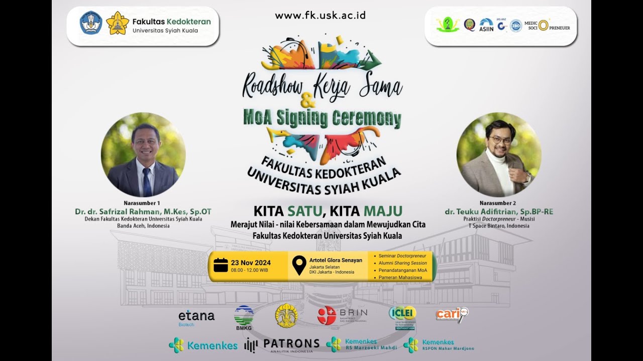 Roadshow Kerja Sama & MoA Signing Ceremony - YouTube