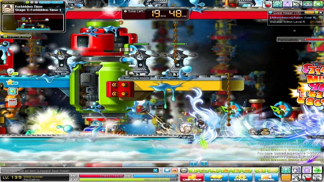 I Got Recognized! - Wind Archer Training to lvl 140 - YouTube