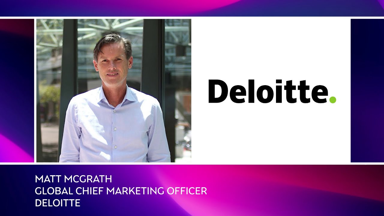 Matt McGrath, Deloitte | Part 2 | CMO Now series - YouTube