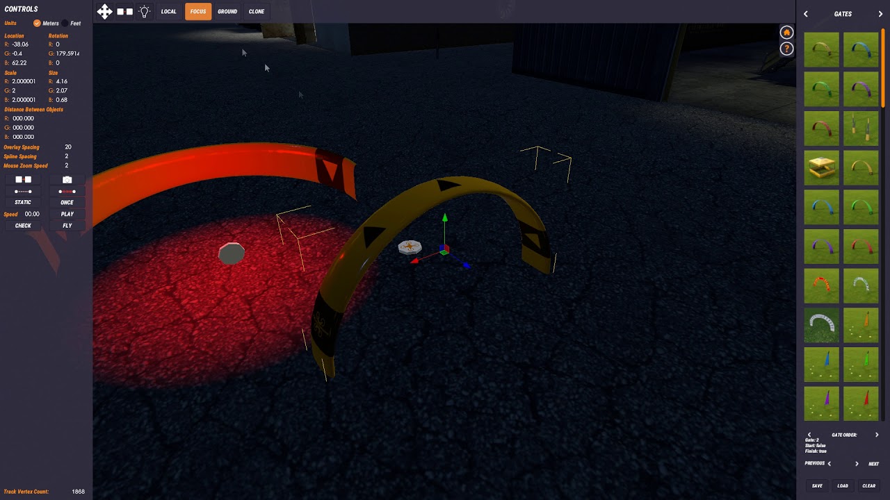 Track Editor - New UI for simplifying track editor common functions ...