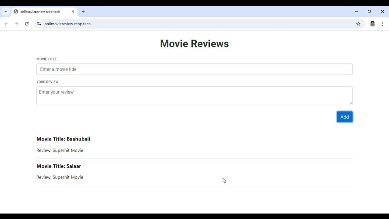 Movie Review #html #css #javascript #nxtwave #htmlcssjavascript # ...