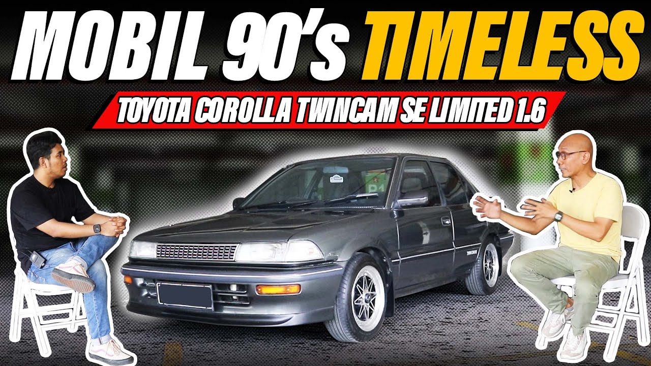 MOBIL 90’s TIMELESS, COROLLA TWINCAM SE LIMITED - YouTube