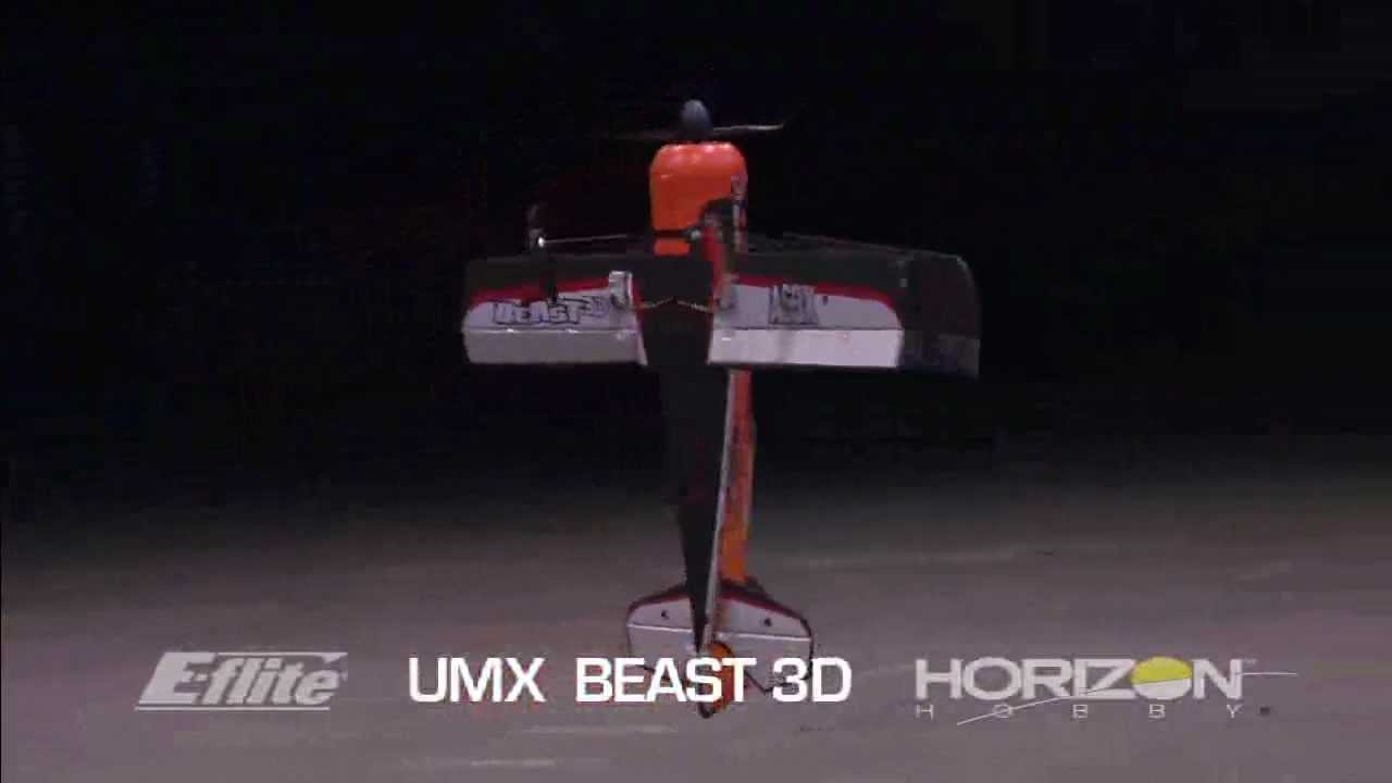 E-Flite UMX Beast 3D BNF Basic - YouTube
