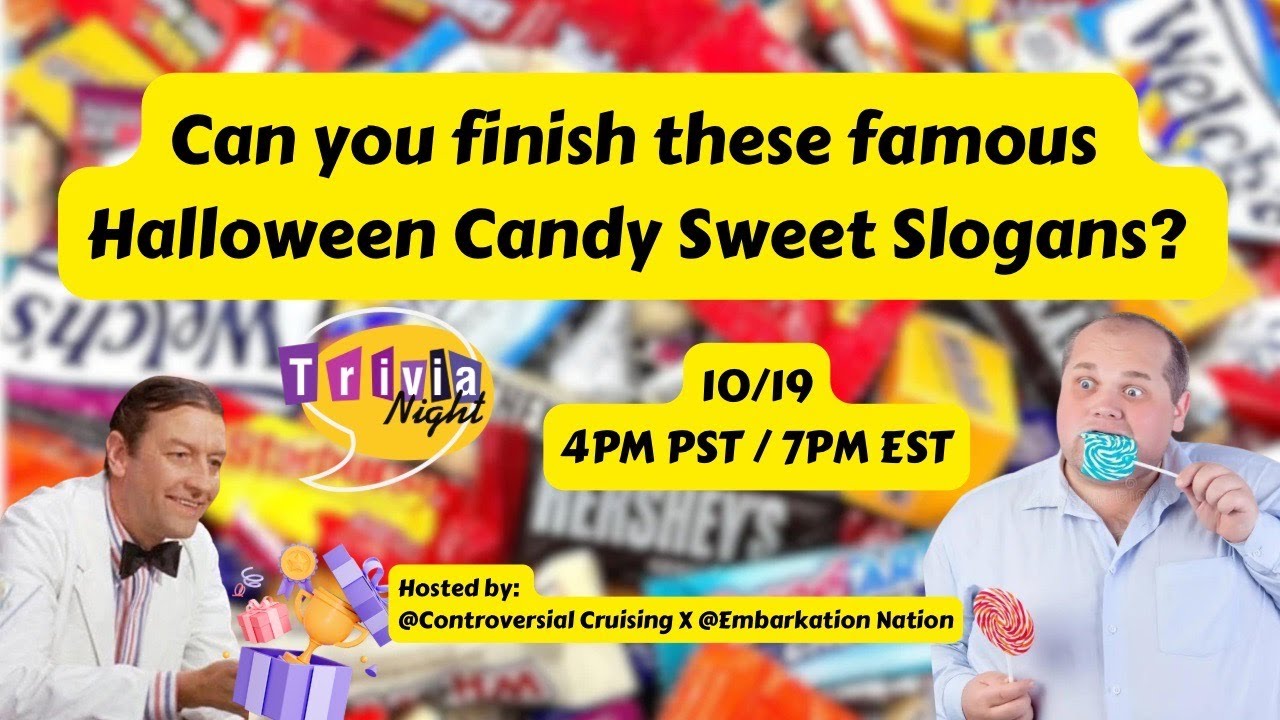 Thirsty Thursday Trivia - CANDY SLOGANS! - YouTube
