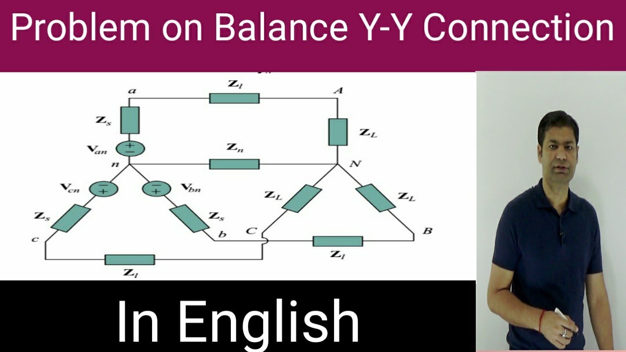 7.03 Balance Star Star Connection In English | abc squence | 3-Phase ...
