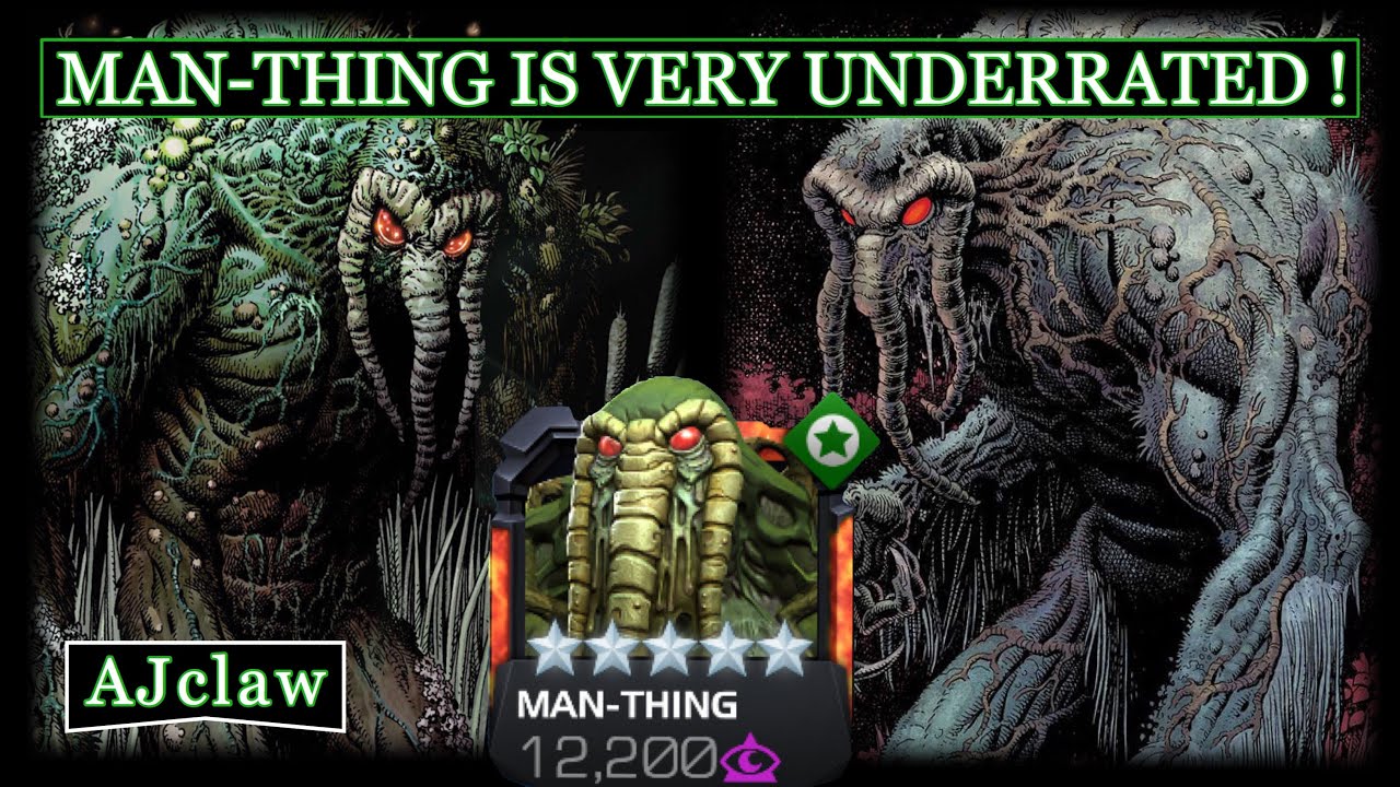 Man-Thing Is Very Underrated! Gameplay from Act 6, Variant 2 and more ...
