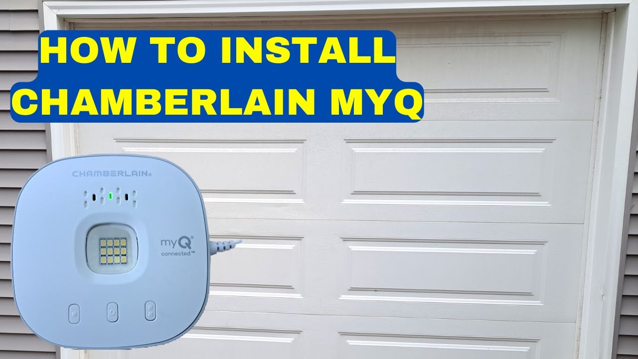 how-to-install-chamberlain-myq-youtube