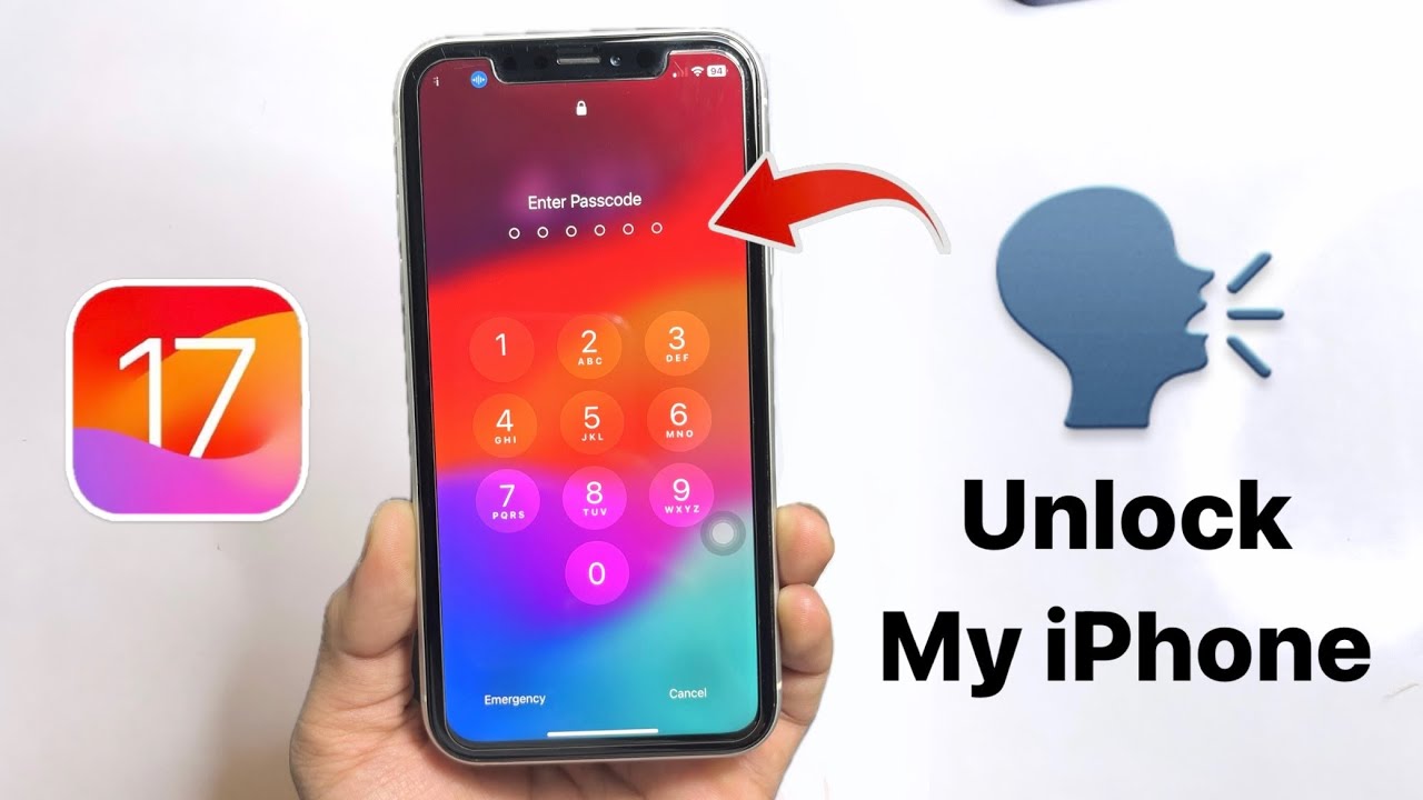 iOS 17 Unlock iPhone With your Voice - YouTube