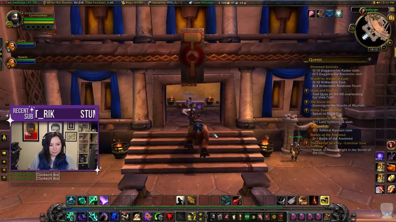 SUB STREAM FRIDAY - World of Warcraft [July 13th 2018] - YouTube