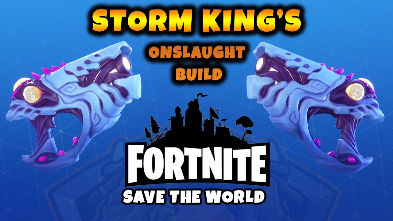 STORM KING'S ~ ONSLAUGHT ~ Save The World ~ Fortnite - YouTube