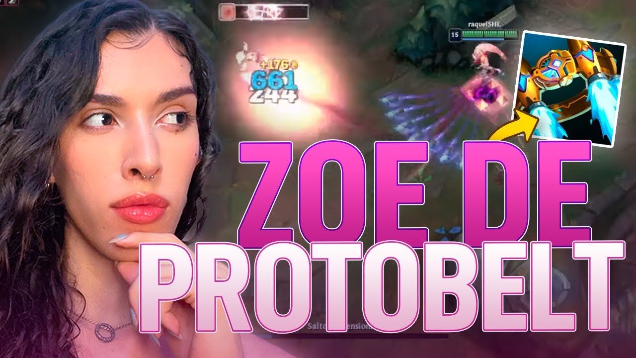 TESTEI ZOE COM PROTOBELT ! MUITO FORTE ! - League of Legends @raquelshe ...