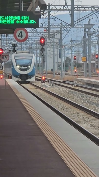 누리로 1777 열차 태화강역 종착 - YouTube