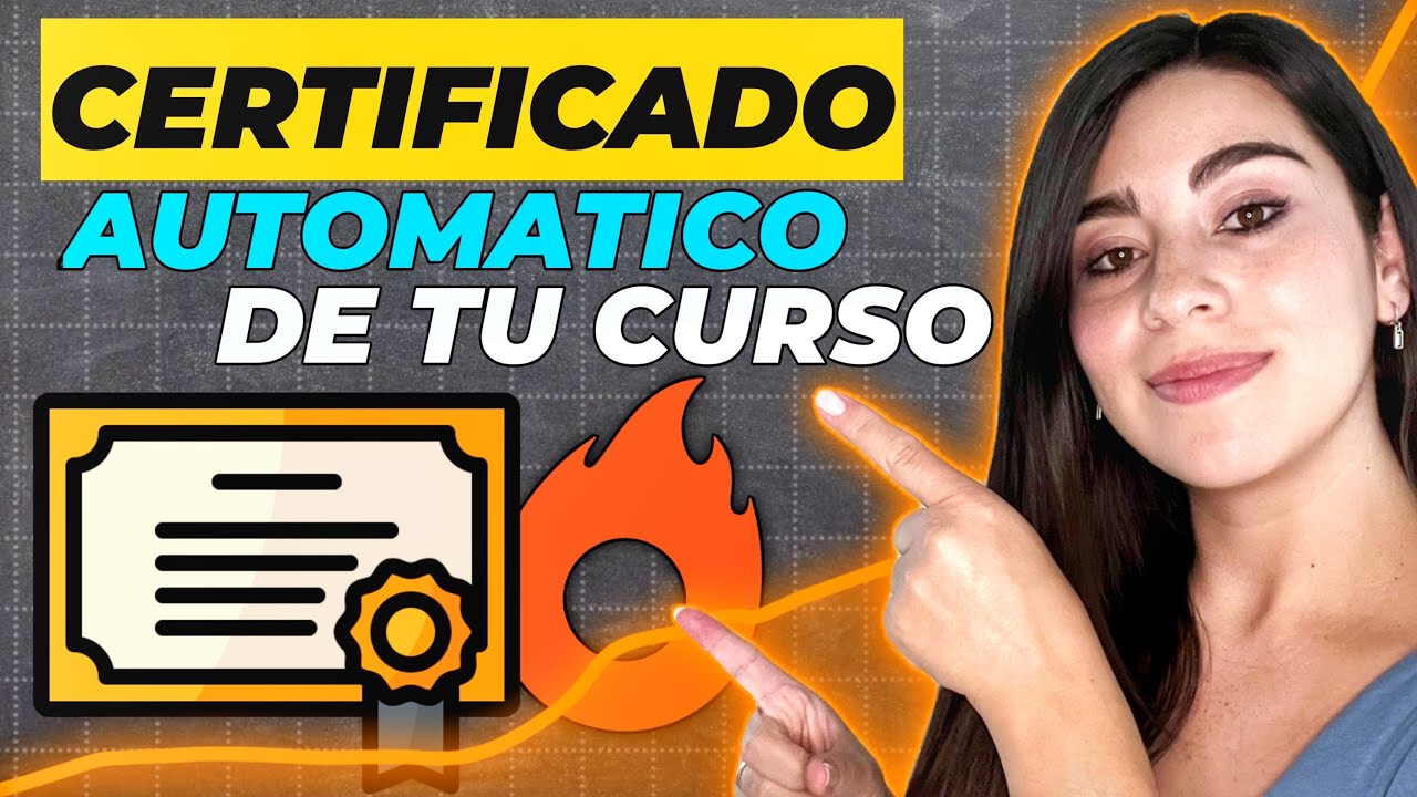 Cómo Crear CERTIFICADOS Automáticos en Hotmart | Tutorial facil y rapido - YouTube
