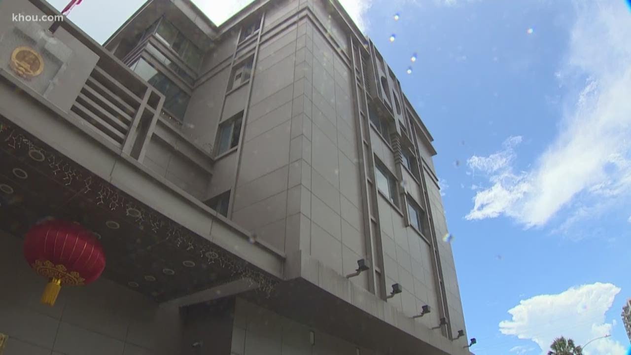 Chinese Consulate in Houston ordered to leave - YouTube