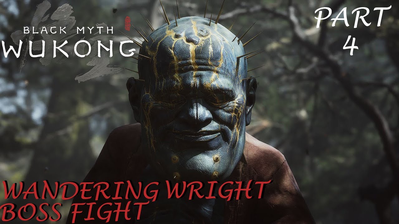 Black Myth Wukong Part 4 - Wandering Wright Boss Fight! - YouTube