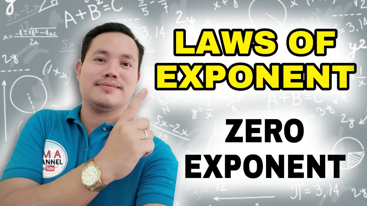 Laws of Exponent: ZERO EXPONENT - YouTube