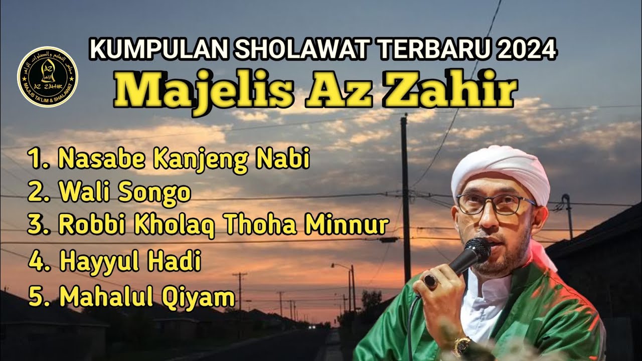Kumpulan Sholawat Terbaru - Majelis Azzahir | AJR TV - YouTube
