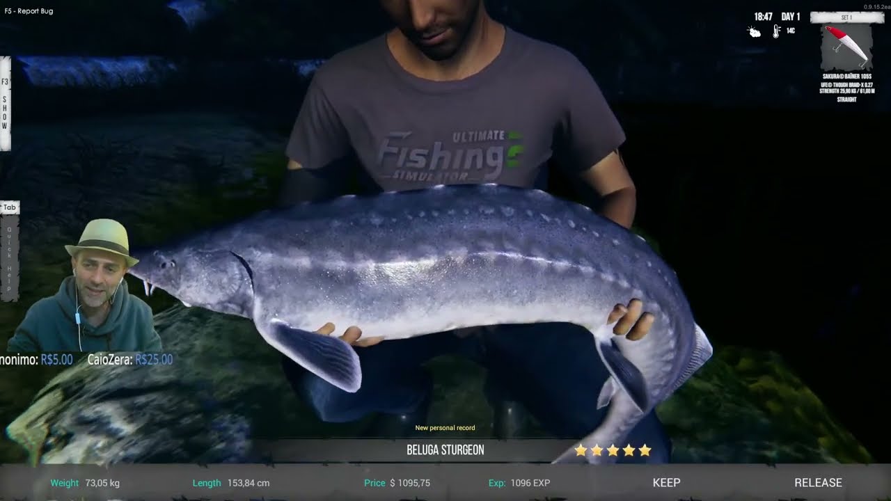 ULTIMATE FISHING 2 :: BELUGA STURGEON CINCO ESTRELAS - SPOT e ISCAS ...