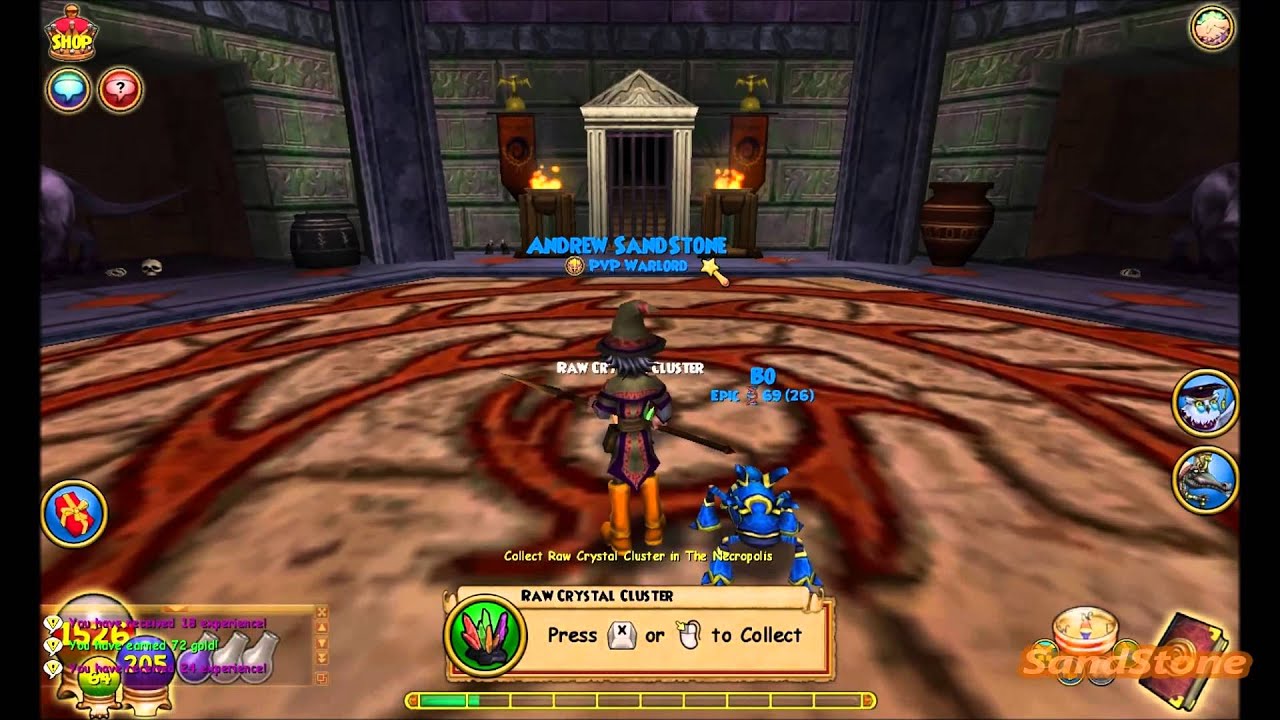 Wizard101 Power Nova Lvl 48 Balance Spell Quest - YouTube