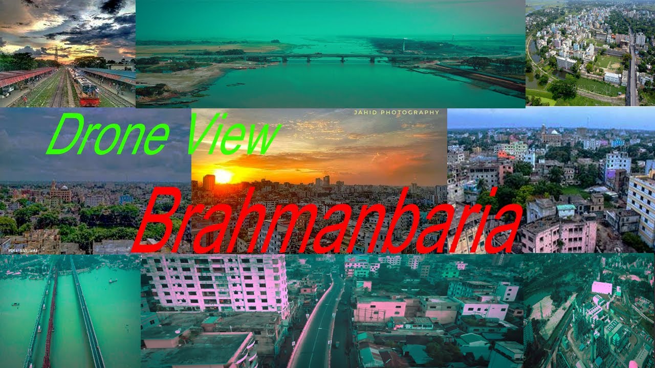 Brahmanbaria Drone View - YouTube