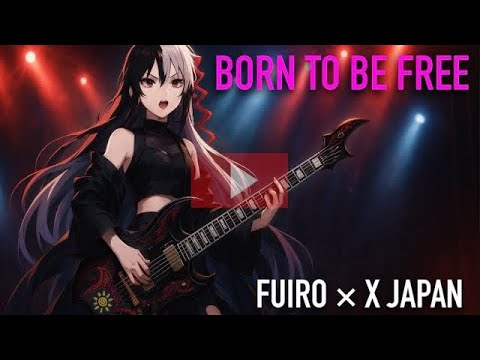 X JAPANカバー｜BORN TO BE FREE 【FUIRO Vocaloid × Cubaseオリジナルアレンジ】 - YouTube
