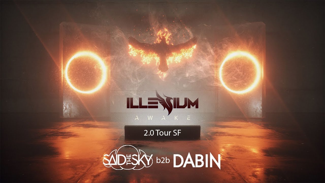 Illenium Awake 2.0 Tour with Said the Sky b2b Dabin (@Bill Graham Civic ...