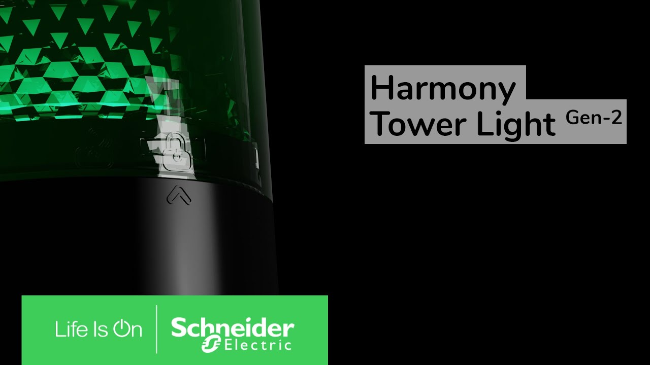 Teaser: Light up your journey with the new Harmony Tower Light | Schneider Electric - YouTube