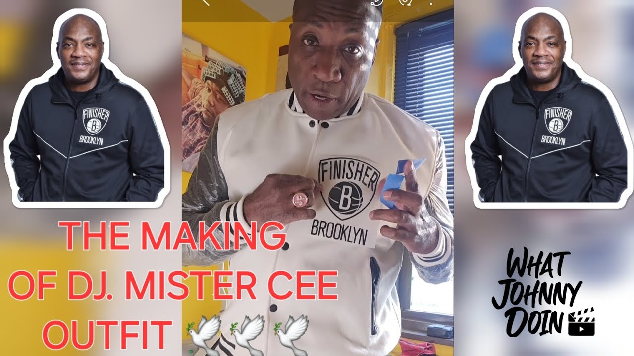 The Making Of DJ. Mister Cee Outfit 🕊🕊🕊 BY: JOHNNY FAMOUS #JFCUSTOMS ...
