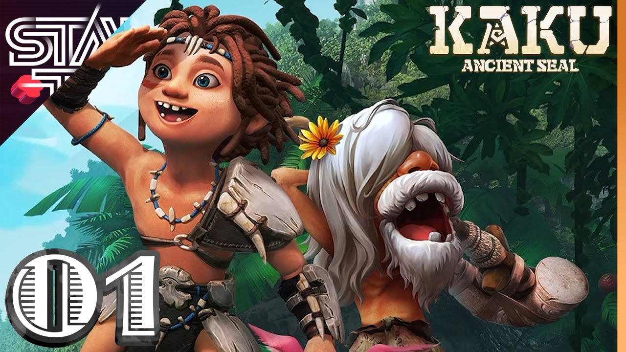 The Caveman Adventure Begins - KAKU: Ancient Seal - Ep. 1 - YouTube