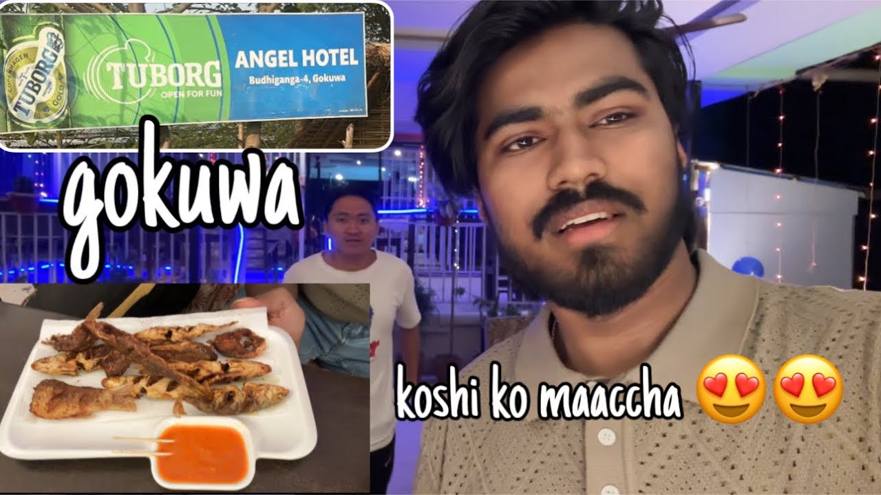 Food Vlog Dharan - Gokuwa (angel hotel) - Koshi | one day vlog 😍 Koshi ...