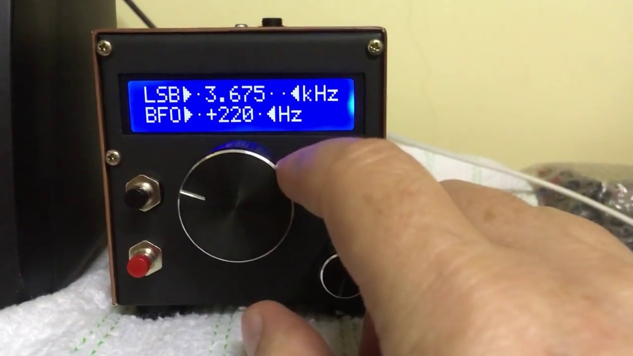 SI4735 HOMEMADE RECEIVER - 80m BAND SSB RECEPTION - YouTube