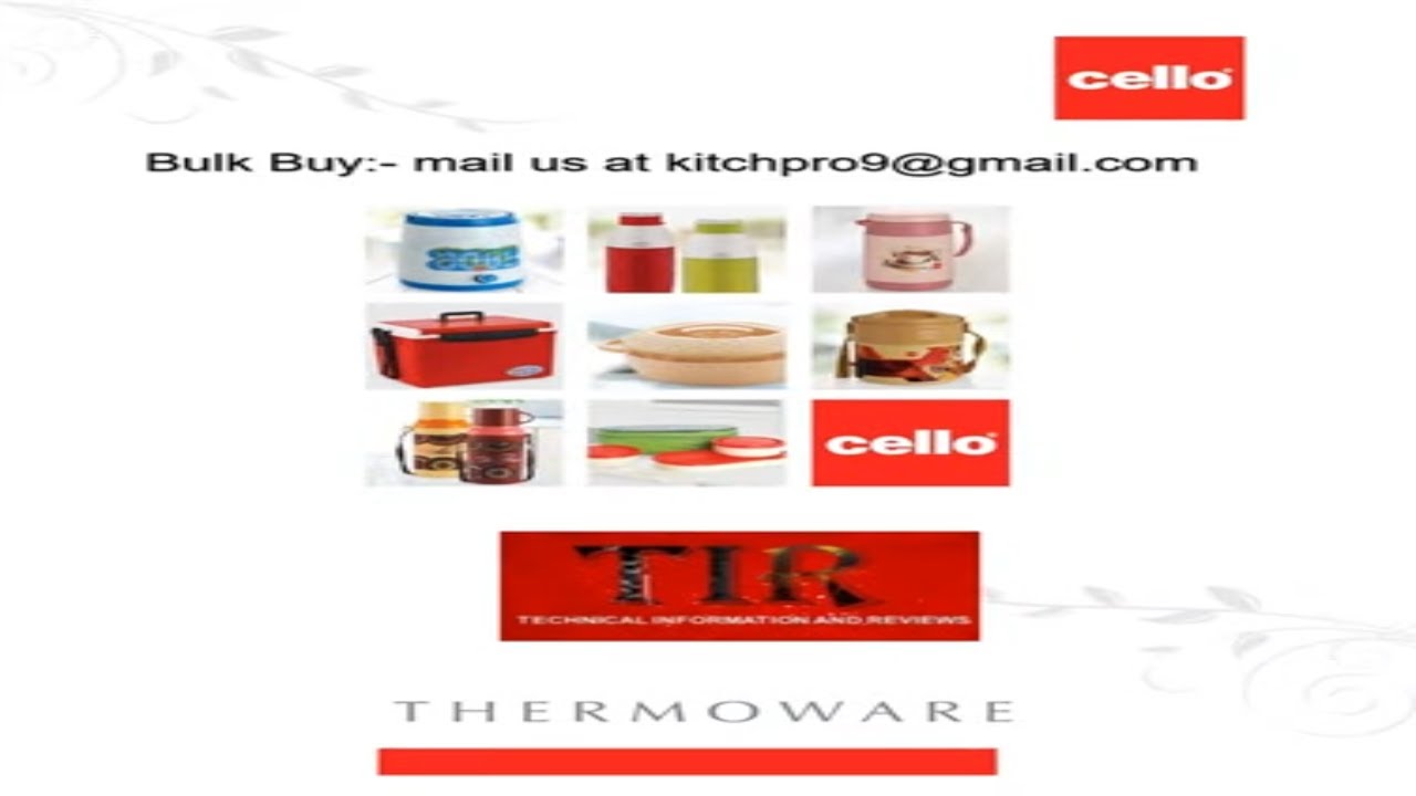Cello Thermoware Products Catalogue | Bottles | Best Lunch Box | Best ...