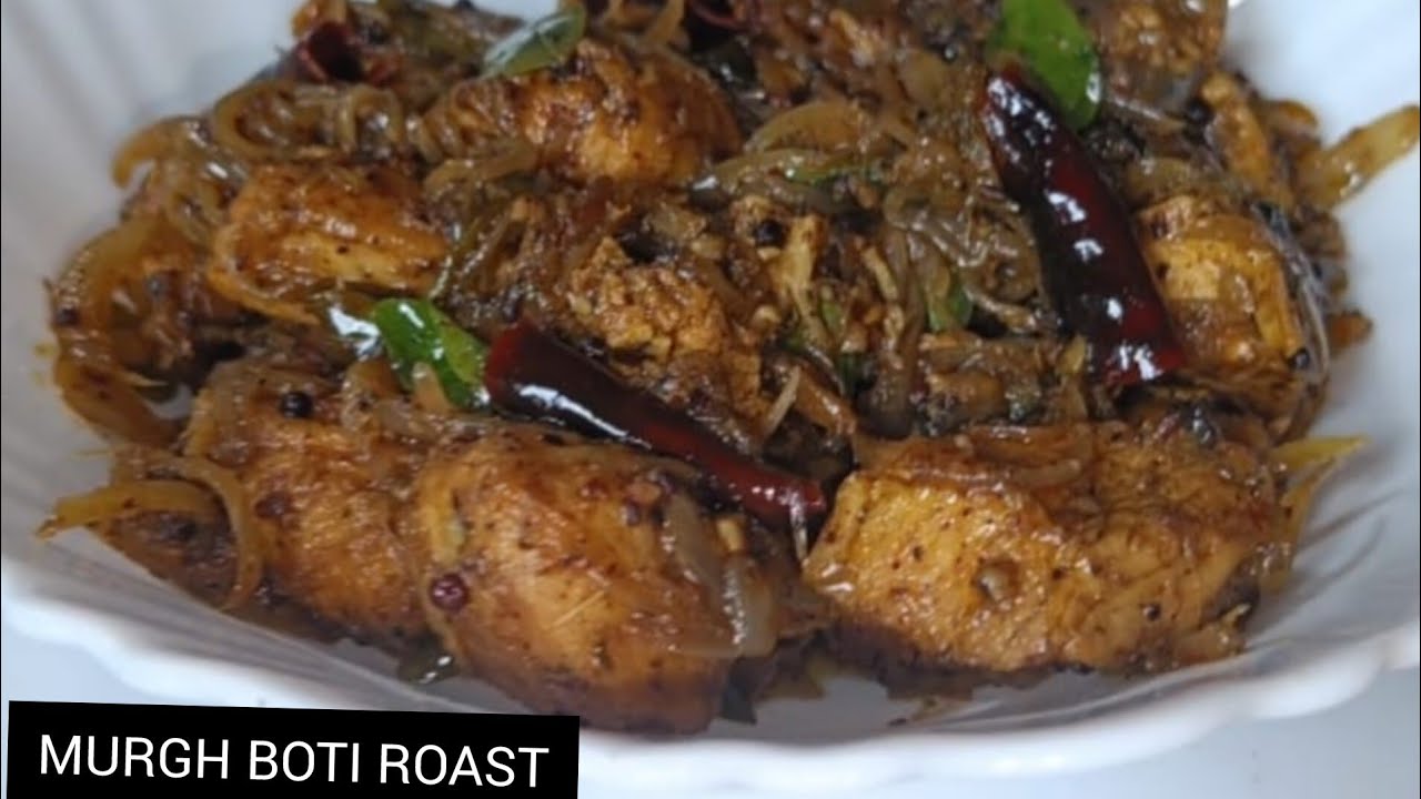 Murgh Dry Roast | Chicken Dry Roast | Super delicious Easy Chicken Dry ...