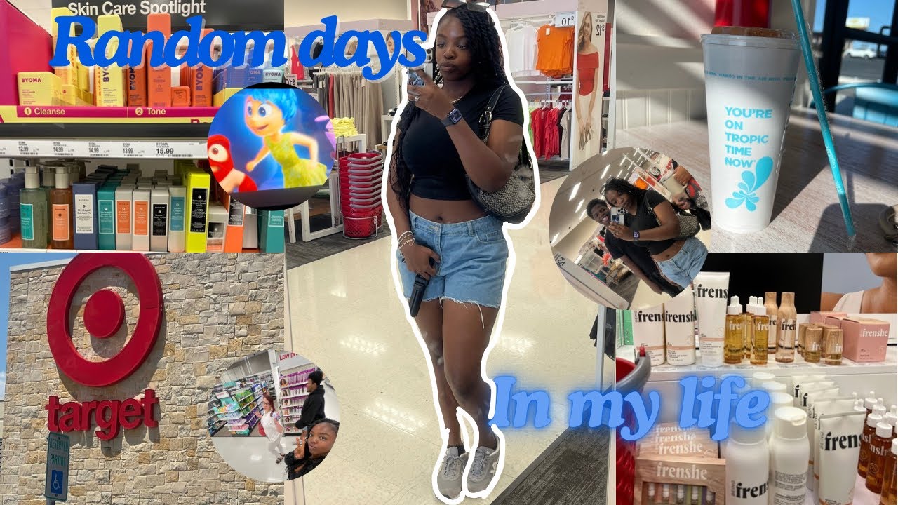 RANDOM DAYS IN MY LIFE: target and ross run, Inside out 2, hanging with ...