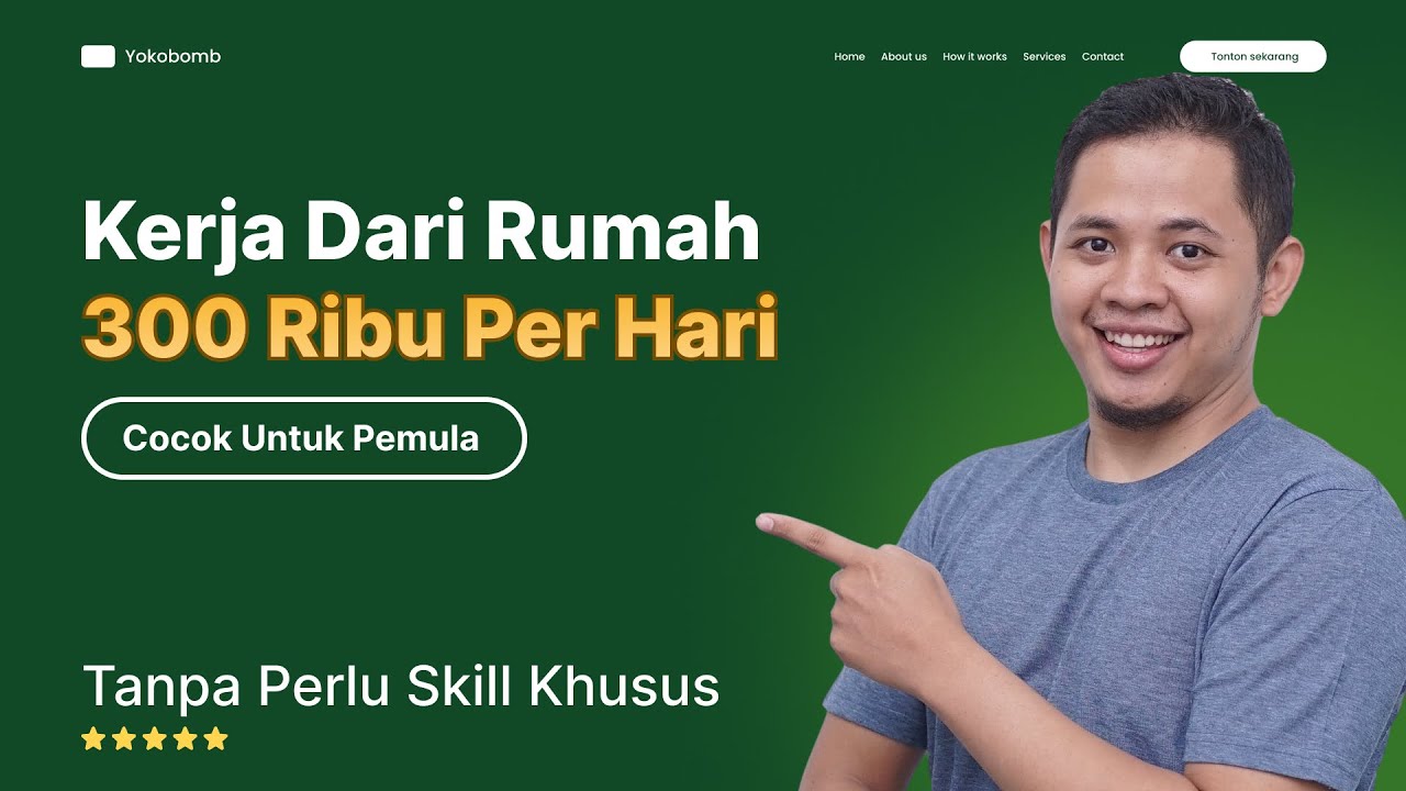 5 Pekerjaan Realistis Yang Bisa Kamu Kerjakan Dari Rumah - YouTube