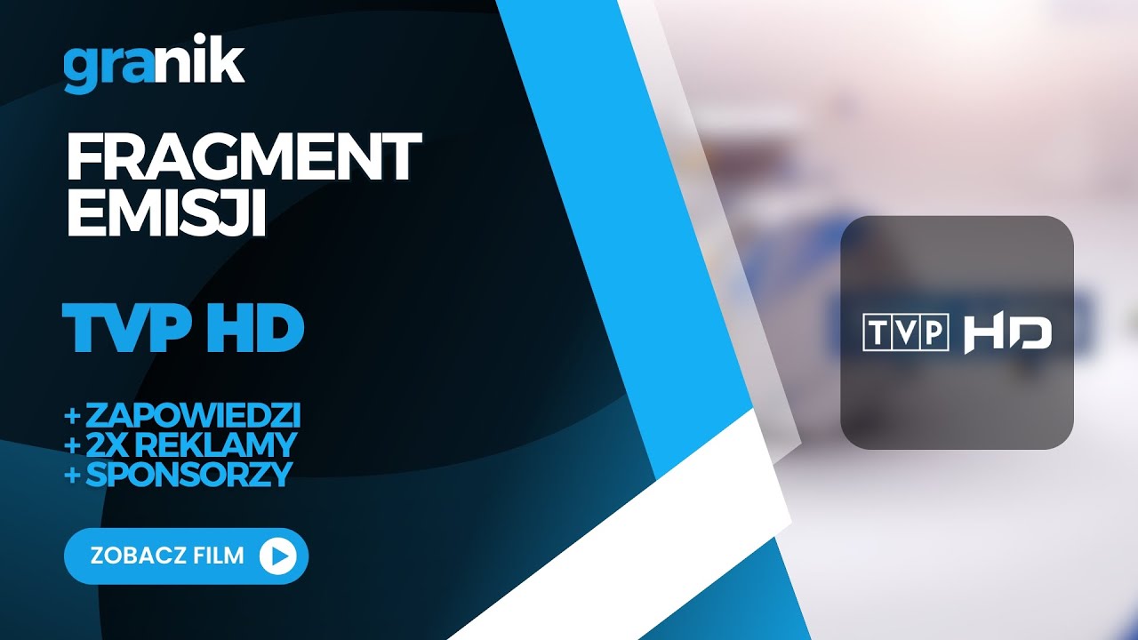 TVP HD - Fragment emisji + Zapowiedzi + 2x Reklamy + Sponsorzy ...
