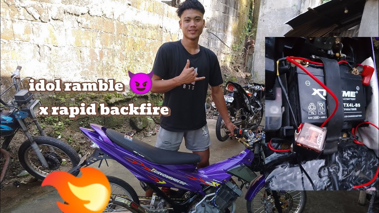 idol ramble X rapid backfire Gamit ung remote controler 200 pisos only ...