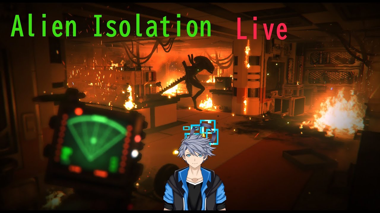 【Vtuber Indonesia】Waktunya Kabur - Alien Isolation #2 - YouTube