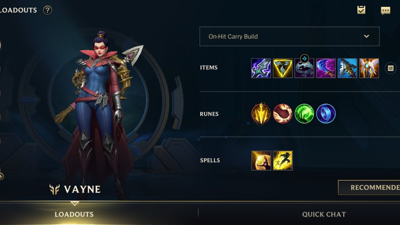 Wild Rift Vayne Top Just The Perfect Match Up ( On-Hit Carry Build ...