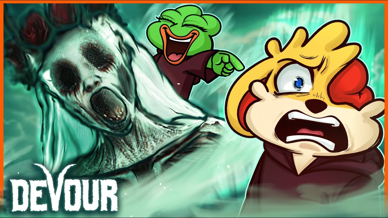 JIHI SAID I WOULD BE TO SCARED TO PLAY THIS.... [DEVOUR *NEW* MAP] w ...